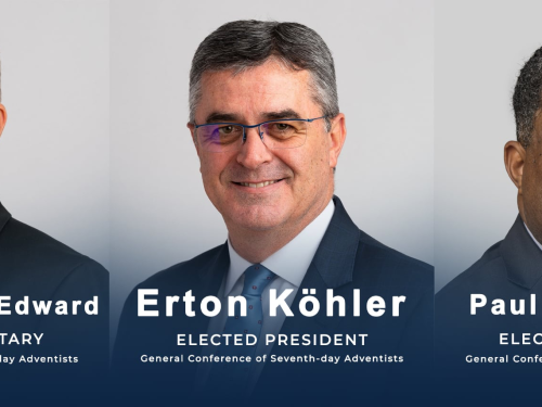 General Conference of Seventh-day Adventist Church Elects Key Officers ...